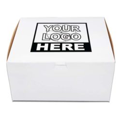 6x6x4 Personalized Cake Box | BoxPrinting.com